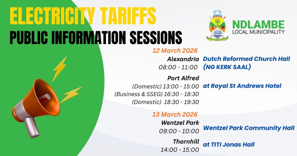 Electricity Tariff’s – Ndlambe Local Municipality